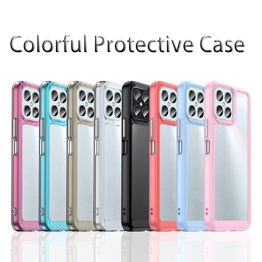 เคสป้องกันโทรศัพท์มือถืออะคริลิค กันกระแทก ลายอวกาศ สําหรับ Honor X8 X9 X30 X30i 50 70 Pro ...