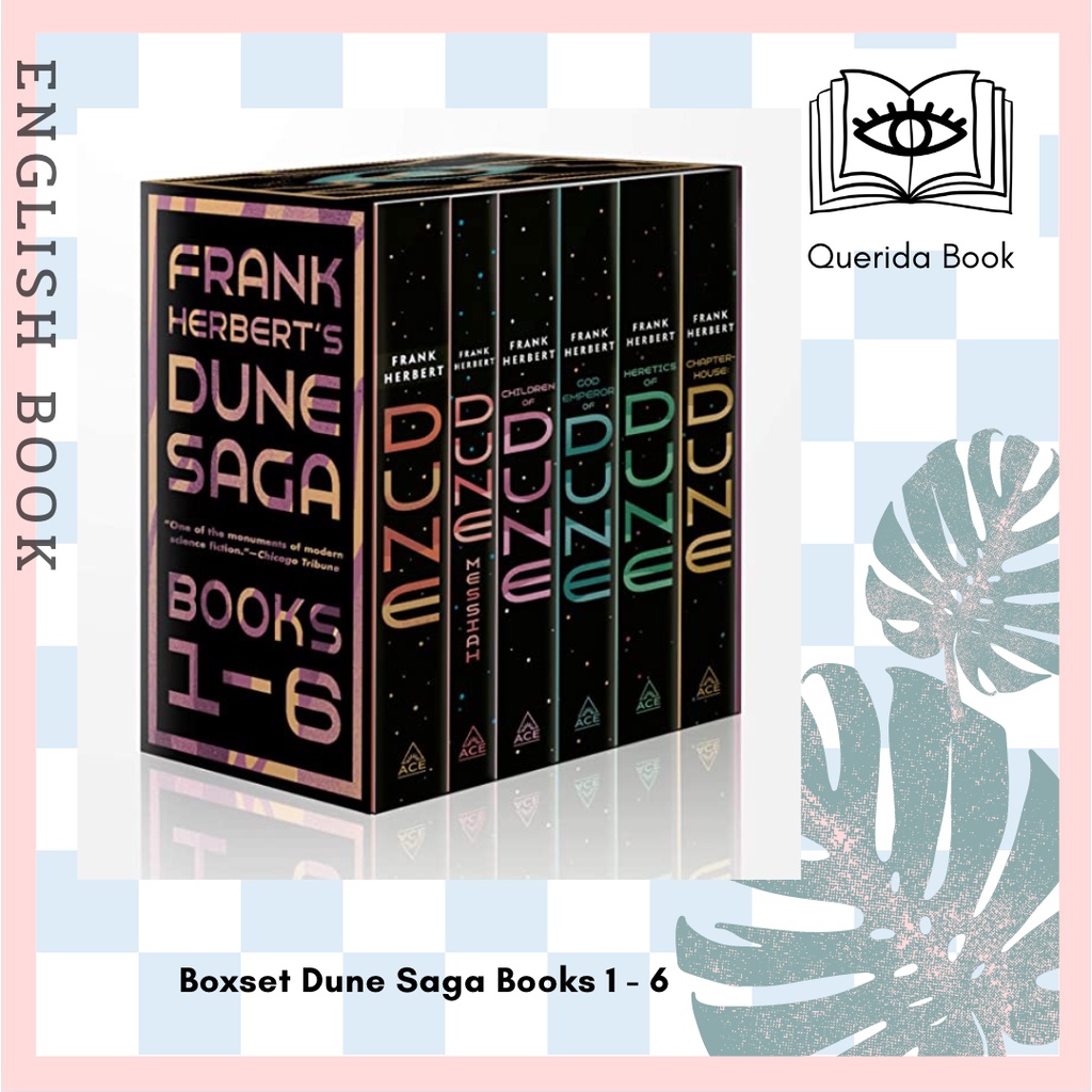 [Querida] Dune Boxset (Dune Saga Books 1 - 6) Frank Herbert's Dune Saga ...