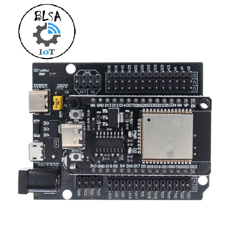 บอร์ดไมโครคอนโทรลเลอร์ ESP32 TYPE-C USB CH340C WiFi และบลูทูธ ใช้ ...