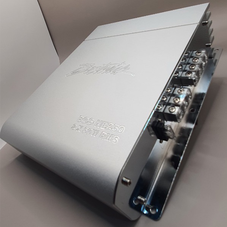 ขายขาดทุนตัวสุดท้าย เพาเวอร์แอมป์BOSTWICK BOS-HE250 50Wx2 เพาเวอร์คลาส ...