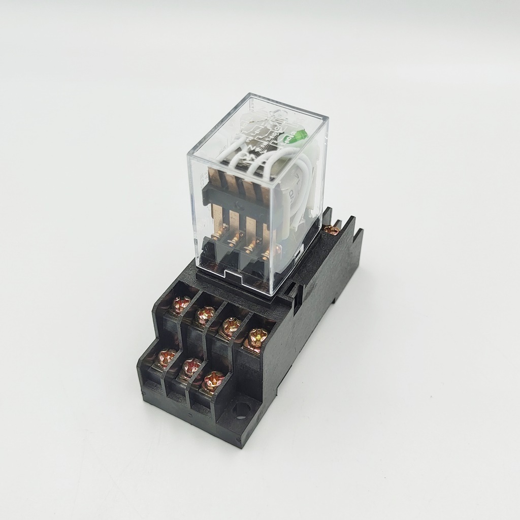 MODEL:MY-4N+PYF-14A RELAY&SOCKET รีเลย์พร้อมซ้อกเก็ต 14PIN 5A 4NO 4NC ...