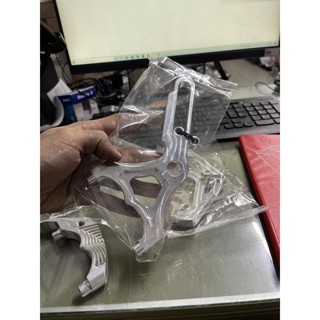 ขาปั้มรถไฟฟ้า Aj E2 Lion Q1 ขาหน้าและหลังจานเดิม 180-180-200-220 ...