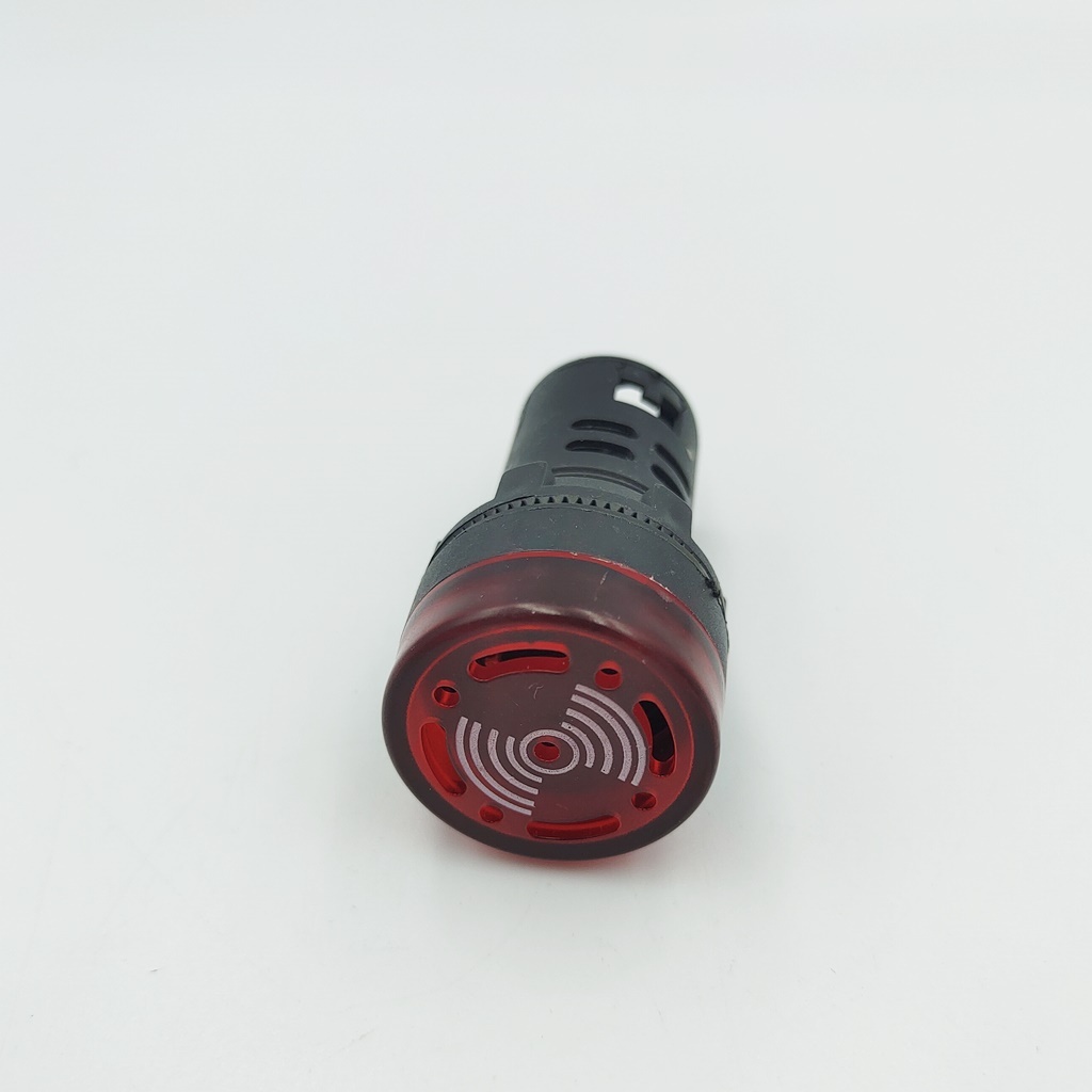 MODEL:ED16-22SM/R BUZZER LAMP LED ออดติดหน้าตู้แบบมีไฟกระพริบแอลอีดี ...
