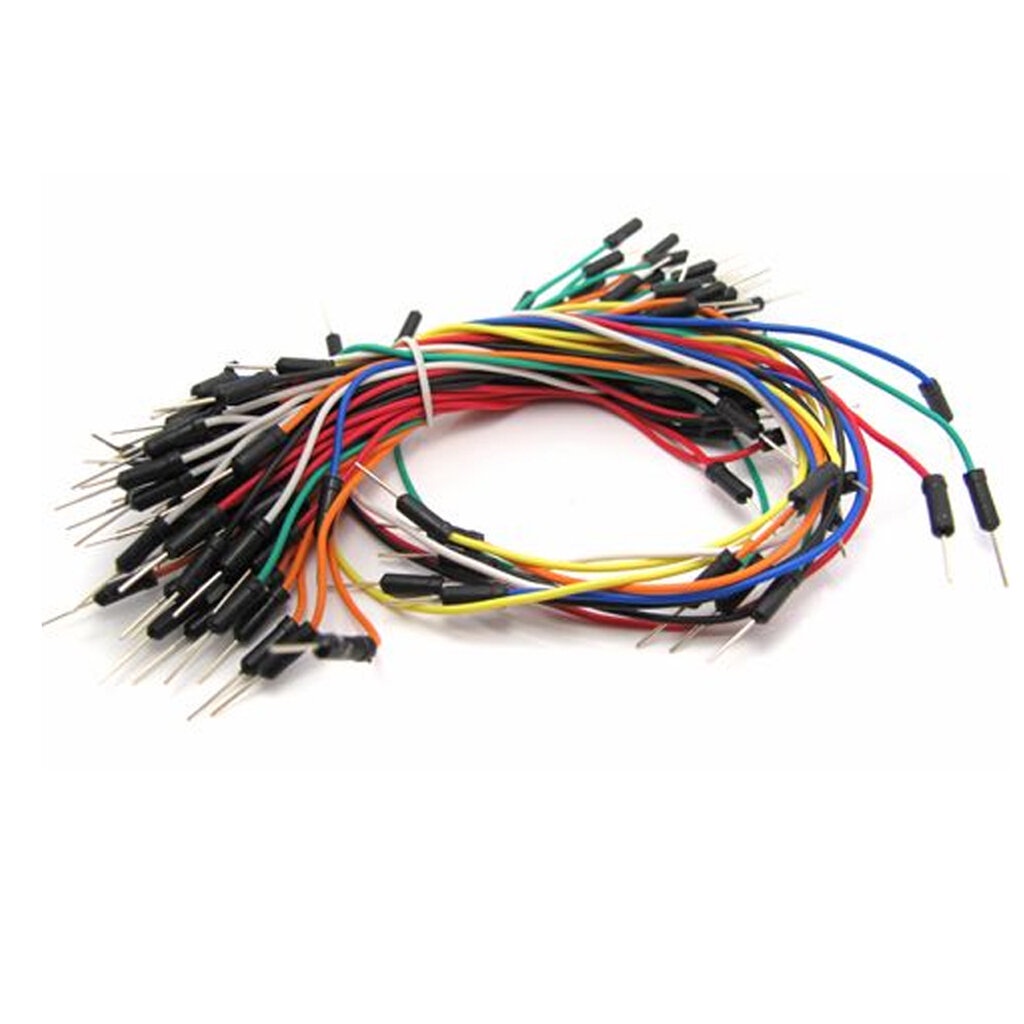 Jump Wire 65pcs Male to Male สายไฟจัมเปอร์ ผู้-ผู้ สั้น กลาง ยาว ...