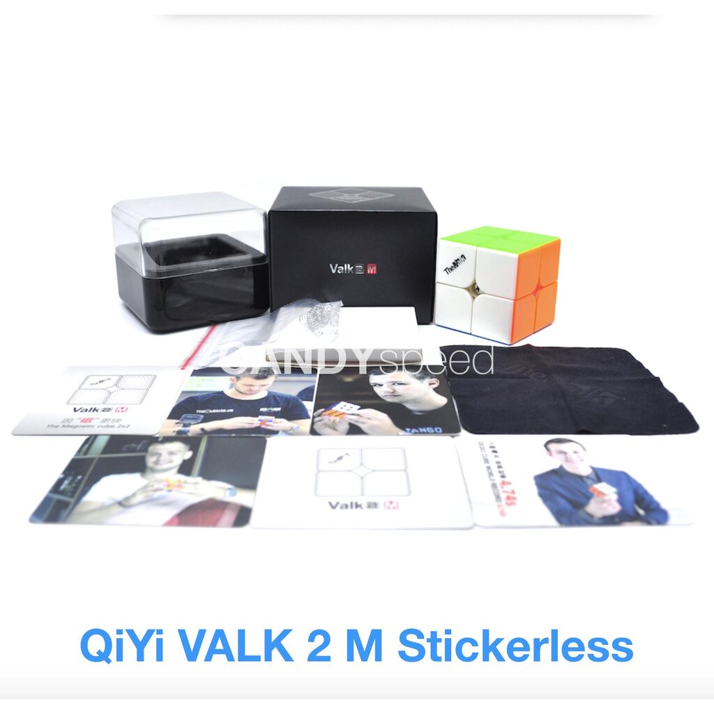 รูบิค QiYi VALK 2 M 2x2 Magnetic Cube | By CANDYspeed | Shopee Thailand