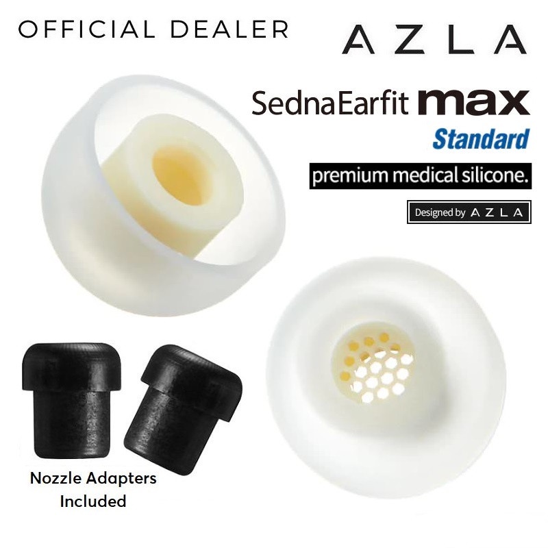 AZLA SednaEarfit MAX จุกหูฟังซิลิโคนทางการแพทย์มาตรฐานสําหรับ Samsung ...
