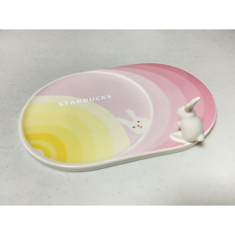 Starbucks Ceramic Plate Bunny | Shopee Thailand