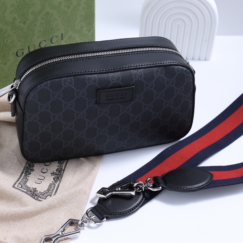 New‼️ Gucci supreme camera bag | Shopee Thailand
