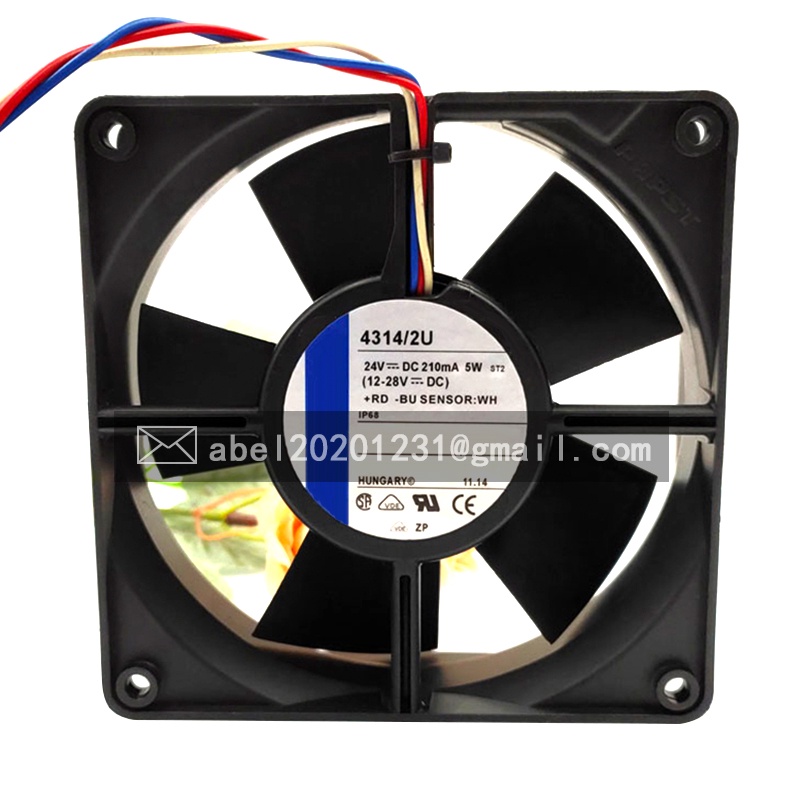 ยี่ห้อใหม่ 4314/2U 12VDC ORIGINAL COOLING FAN 12032 120*120*32MM ...