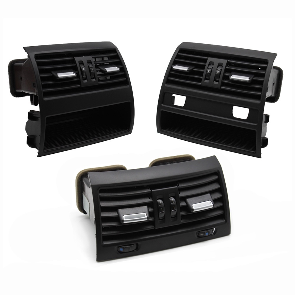 ช่องระบายอากาศเครื่องปรับอากาศด้านหลัง แบบเปลี่ยน สําหรับ BMW 5 Series ...