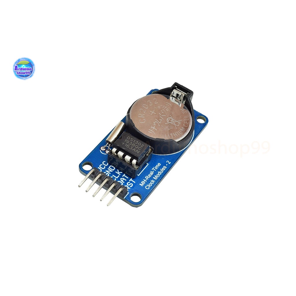 DS1302 real-time clock module with battery CR2032 | Shopee Thailand