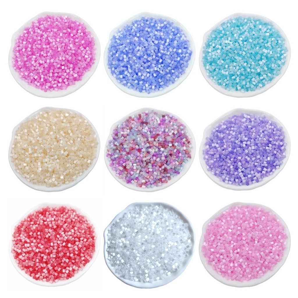 ลูกปัด AB สีแคนดี้ ทรงกลม หลวม เครื่องประดับแฟชั่น DIY 500 ชิ้น | Shopee Thailand