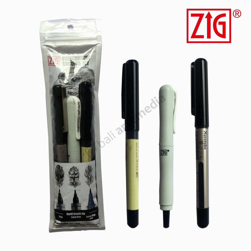 Kuretake Zig Fudegokochi Cocoiro ชุดเซต | Shopee Thailand