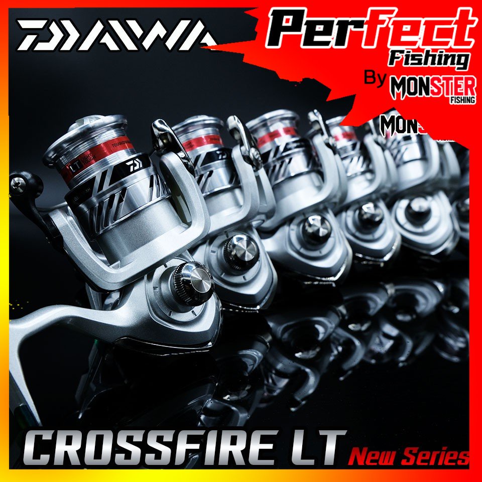 รอกสปินนิ่งไดว่า DAIWA CROSSFIRE LT 1000/2000/2500-XH/3000-CXH/4000-CXH/5000-CXH/6000-H (NEW ...