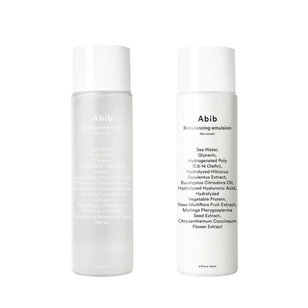 [2แพ็คคู่ Abib Skinbooster kit] Abib Abib Rebalancing toner Skin ...