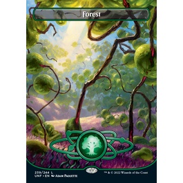 [MTG] Unfinity Space - Regular Foil - Basic Land (Magic the Gathering ...