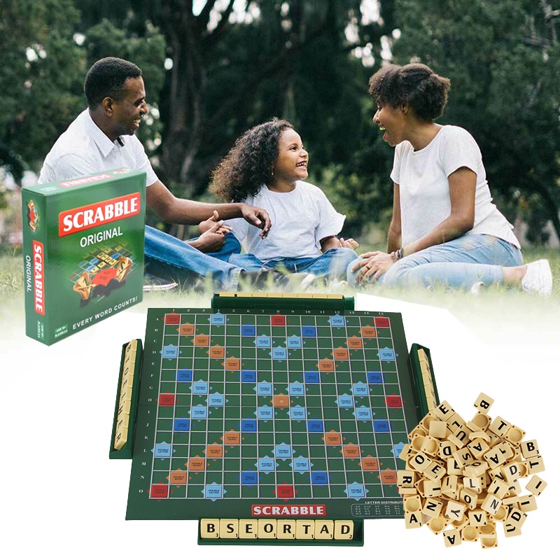บอร์ด Scrabble เกมทนทาน Made Of Wear วัสดุทนทานพลาสติก | Shopee Thailand