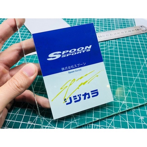 สติ๊กเกอร์ KERETA HONDA SPOONSPORTS RIGIDCOLLAR SPOON COPYORI | Shopee ...