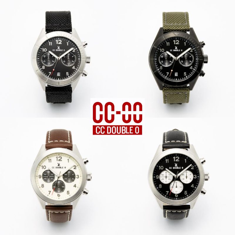 🌈นาฬิกาผู้ชาย cc double o แท้💯หิ้วจากช็อป แถมถุงแบรนด์ | Shopee Thailand