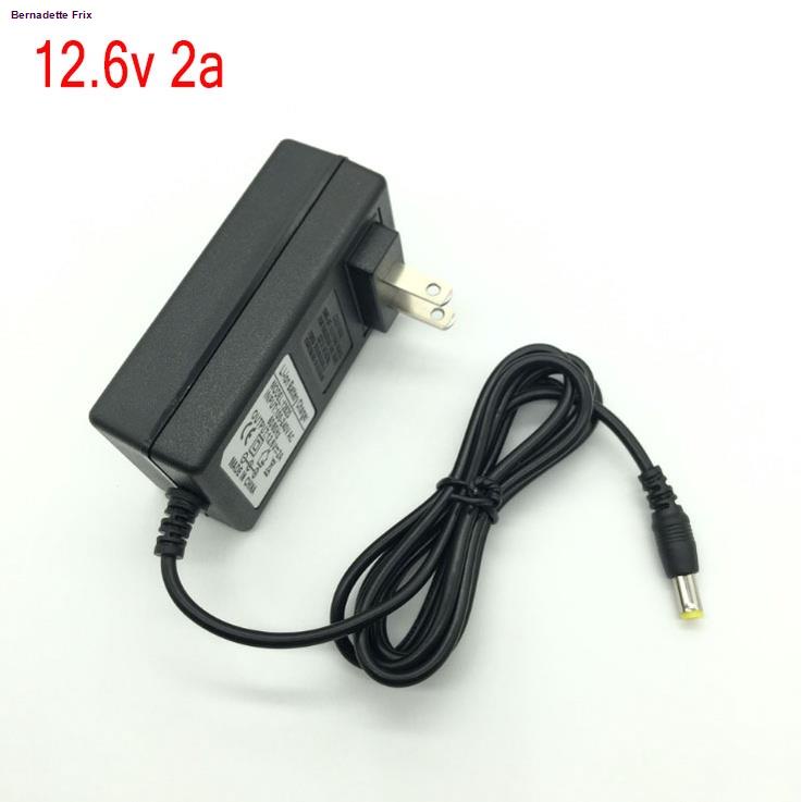 อแดปเตอร์ชาร์จแบตลิเที่ยม 12.6v 2a/14.6v 2a/16.8v 2a/21v 2a รูรับแสง DC 5.5*2.5mm การป้องกันการ ...