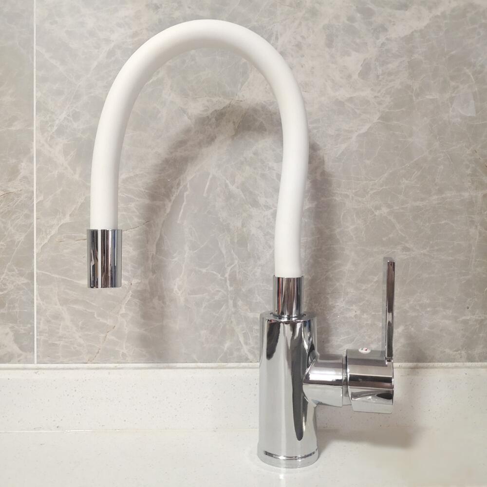 Kitchen Faucet Silica Gel Nose Any Direction Rotating Multi-color ...