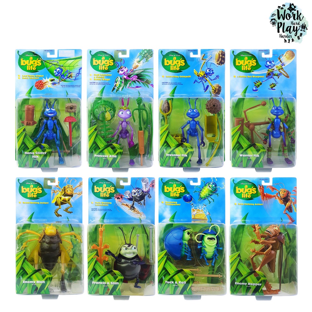 Disney PIXAR A Bug's Life Action Figure ดิสนีย์ พิกซาร์ อะ บั๊กส์ ไลฟ์ ...