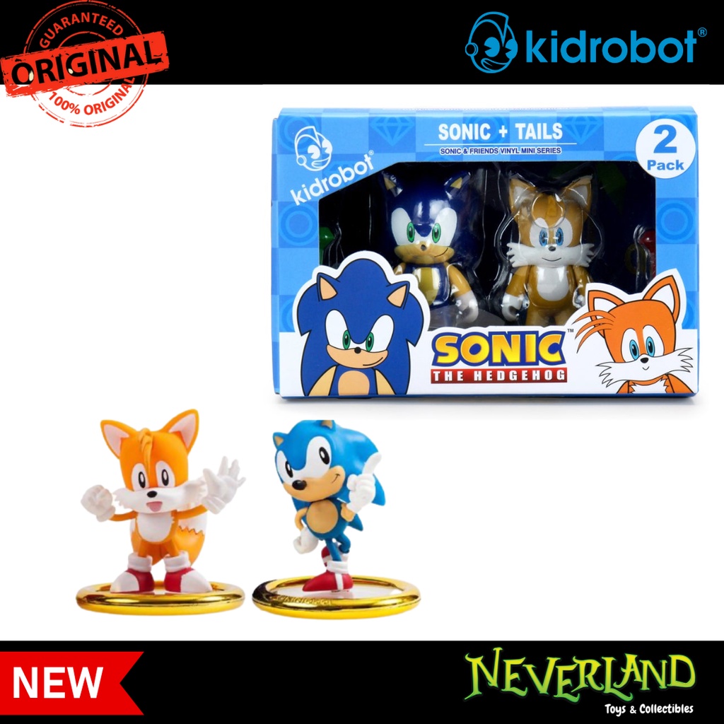 (SOLD OUT) NECA Sonic the Hedgehog Sonic & Tails Vinyl Figure Pack ...