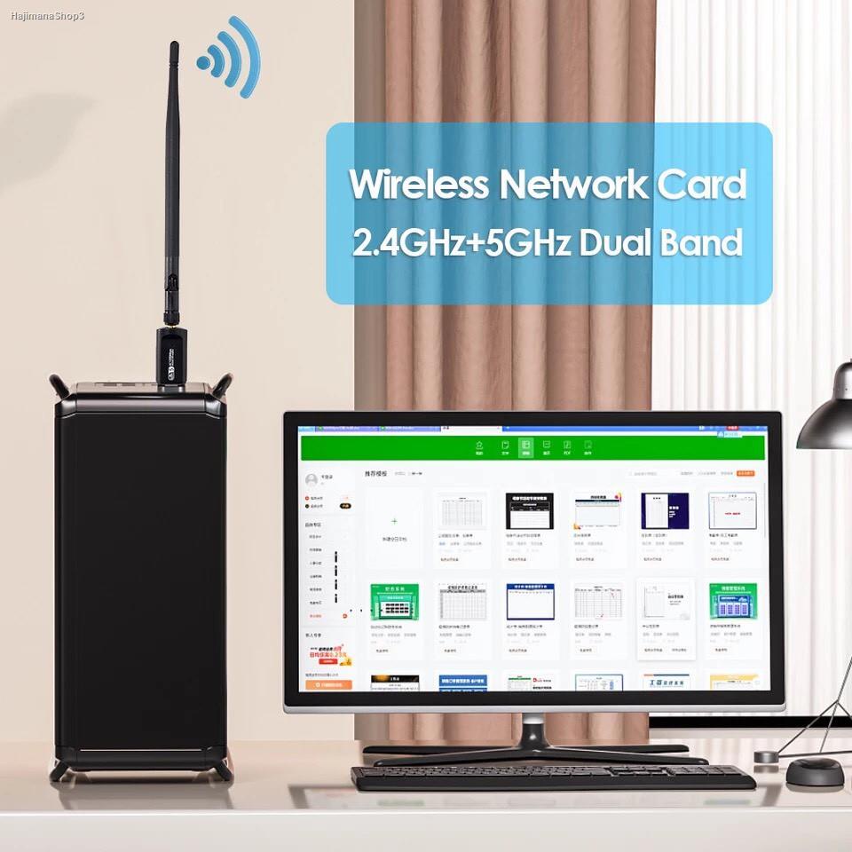 1200Mbps USB 3.0 Wireless Wifi Adapter ความเร็วสูงการ์ดเครือข่าย ...