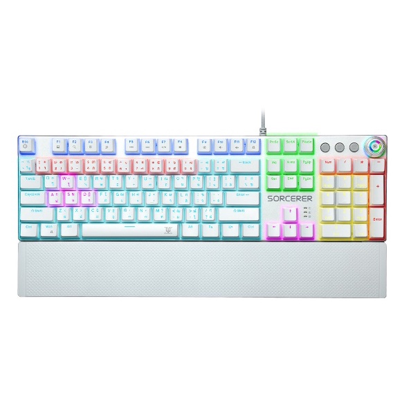 NUBWO X30/X34/X36 RGB Mechanical Gaming Keyboard ไฟวิ่งวนสวยๆ เล่นเกมส์ ...