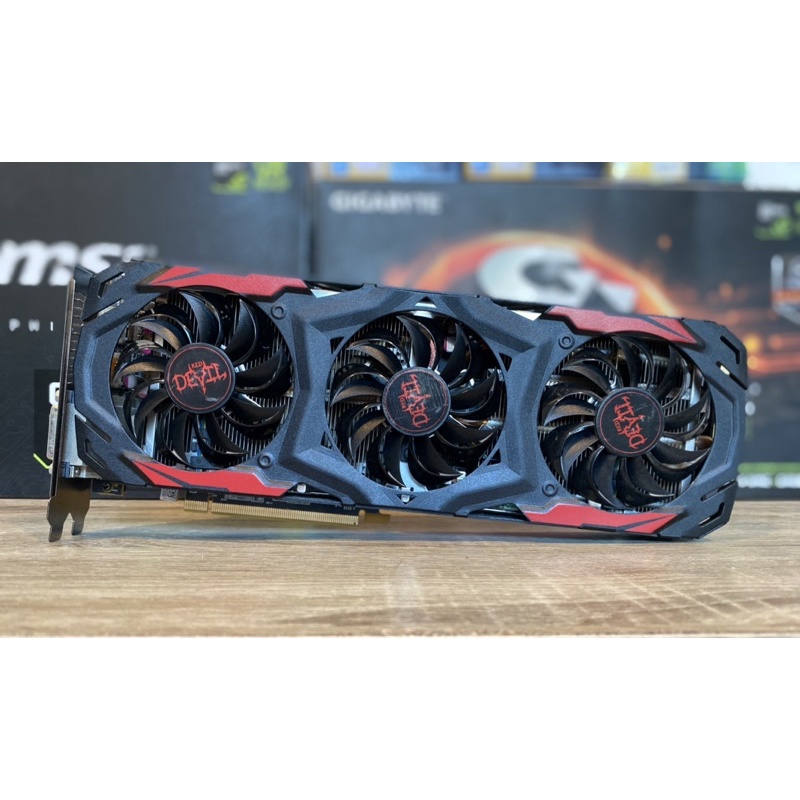 การ์ดจอ POWER COLOR RX 570 4GB RED DEVIL | Shopee Thailand