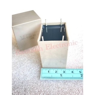 (แพ็ค1ตัว) C 50UF 575V ค่าผิดพลาด +-10% Capacitor 50UF 575V DPBG สีครีม ...