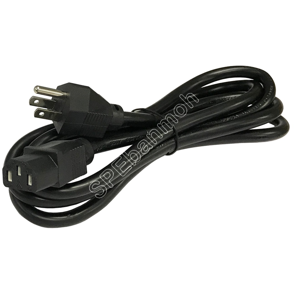 PC002-205 สาย AC 3C x 2.5 sq.mm. ยาว 3 เมตร สายพาวเวอร์คอร์ด เอซีคอม ต่อคอมพิวเตอร์ AC Power ...
