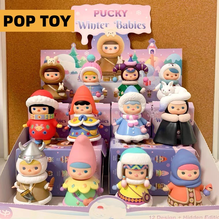 Pucky Winter Babies Series Blind box ตุ๊กตาของเล่นสําหรับเด็ก (ของแท้ ...