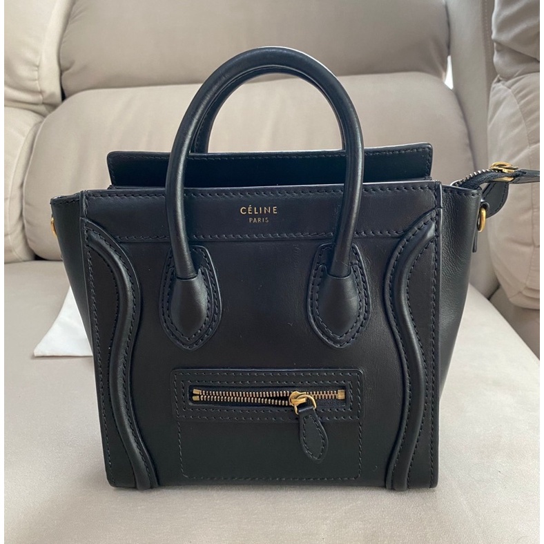 Celine nano luggage black 2014 | Shopee Thailand