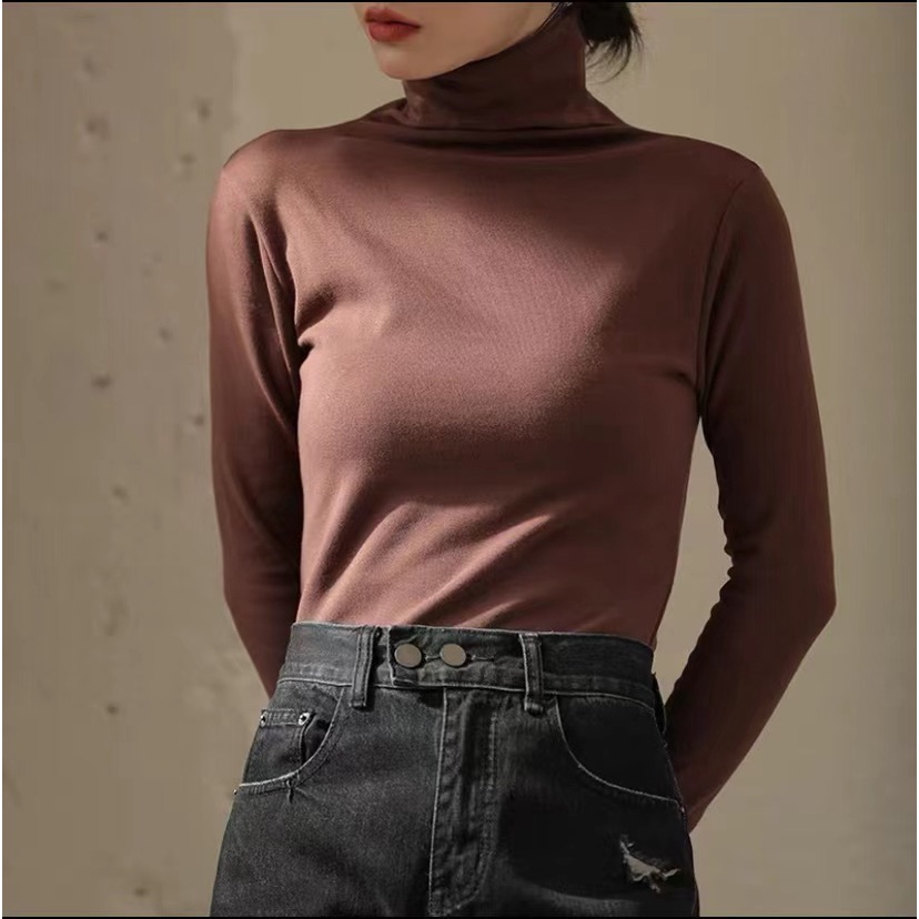 【WANG JIAO ZHAN】 เสื้อเชิ้ตแขนยาวสีทึบสไตล์เกาหลี เสื้อกันหนาว【805 ...