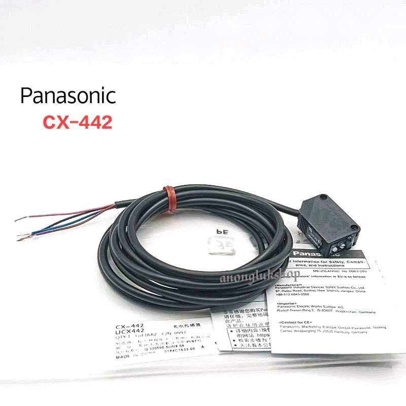 CX-442 CX442 Panasonic Photoelectric Sensor, 4สาย ระยะจับ 20mm→300mm ...