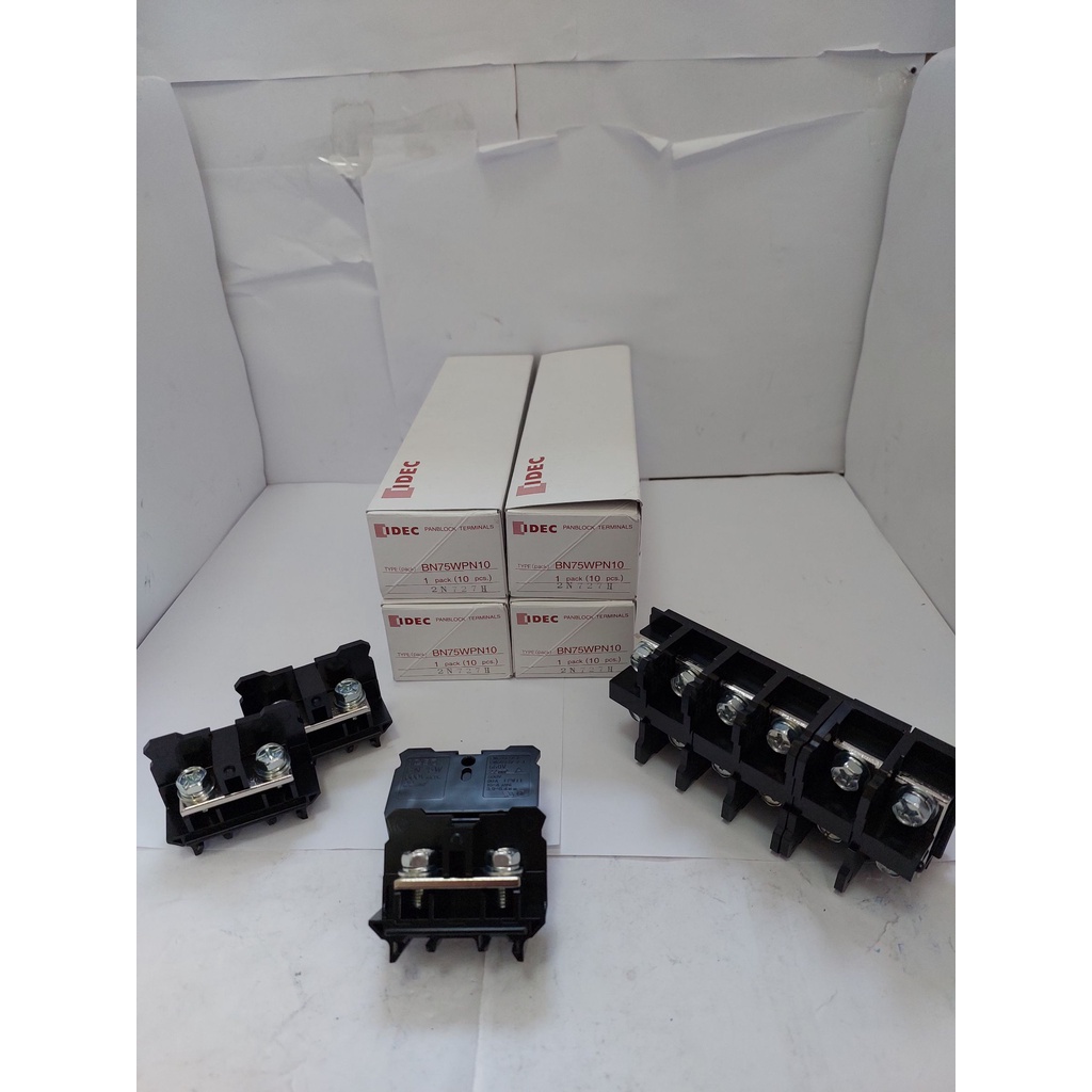 "IDEC" TERMINAL BLOCK BN75W (20PCS/BOX) : ใช้กับสายไฟ 1.5-25 Sqmm ...