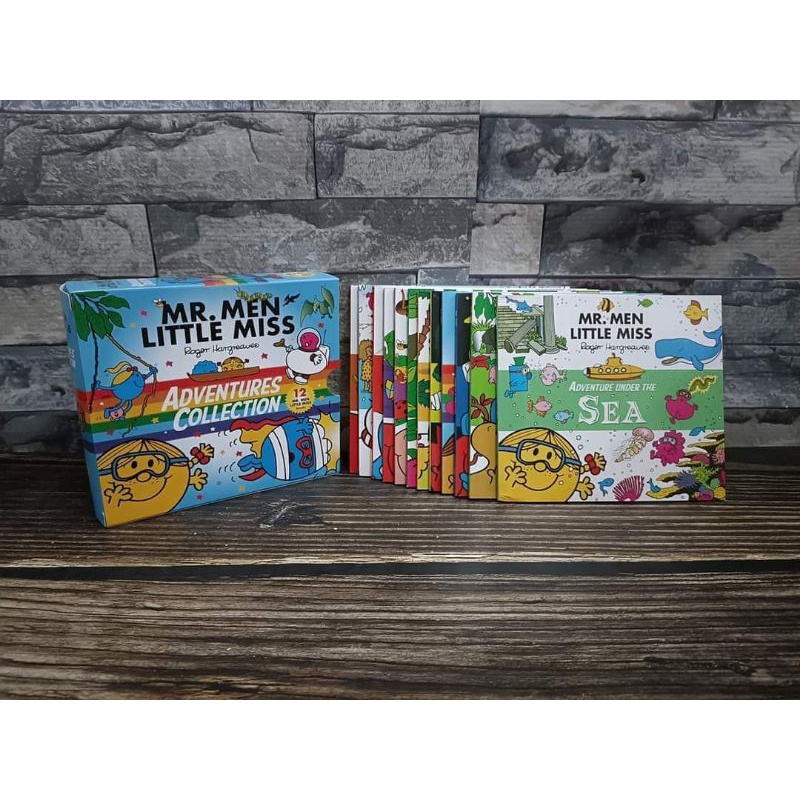 (New) Mr. Men & Little Miss Adventures Collection 12 Books Box Set. by ...