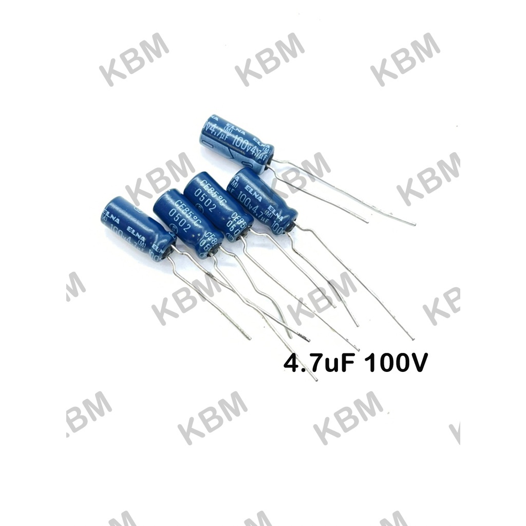 Capacitor (คาปาซิเตอร์) C4.7(475) 100V 160V 250V 315V 350V 400V ...