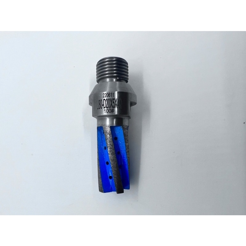 ดอกมิลลิ่ง เจียรกระจก หินแกรนิต ขนาด L80*D16 และ D20 milling drill bit ...