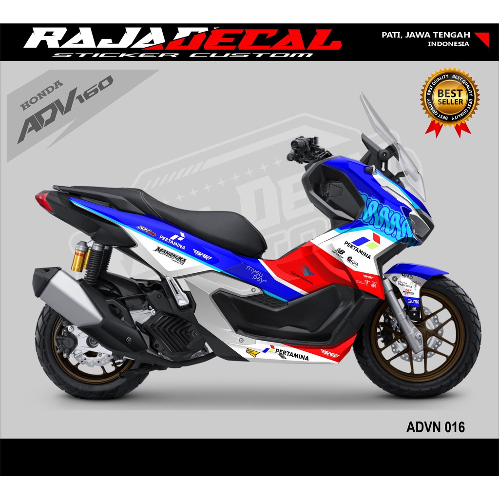 Honda ADV 160 2022 Decal Sticker Modification-ADV 160 Decal Sticker ...