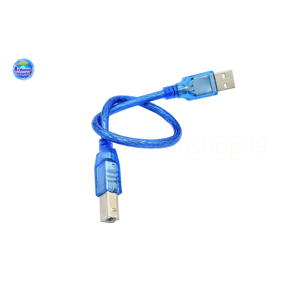 สาย Cable For Arduino UNO/MEGA (USB A to B) 30 Cm | Shopee Thailand