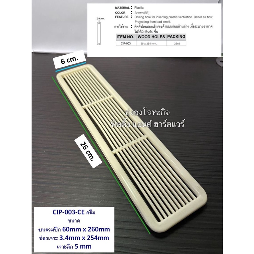 ช่องระบายอากาศตู้ ช่องระบายอากาศ CIP-001 CIP-002 CIP-003 PV007BL CIP001 CIP002 CIP003 | Shopee ...