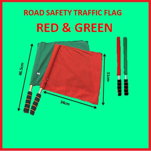 Traffic CONTROL FLAG SAFETY ROAD | Shopee Thailand