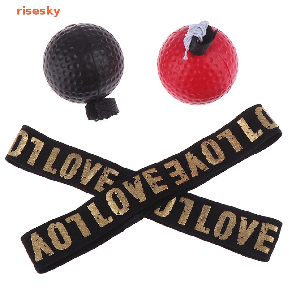 [risesky] Fight Ball Reflex Boxing REACT Training Boxer Speed Punch ...