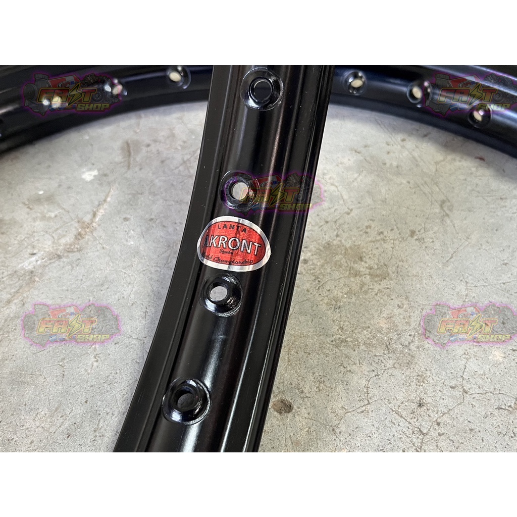 ล้อ AKRONT 1.4 ขอบ 17/18 สี ดำ | Shopee Thailand