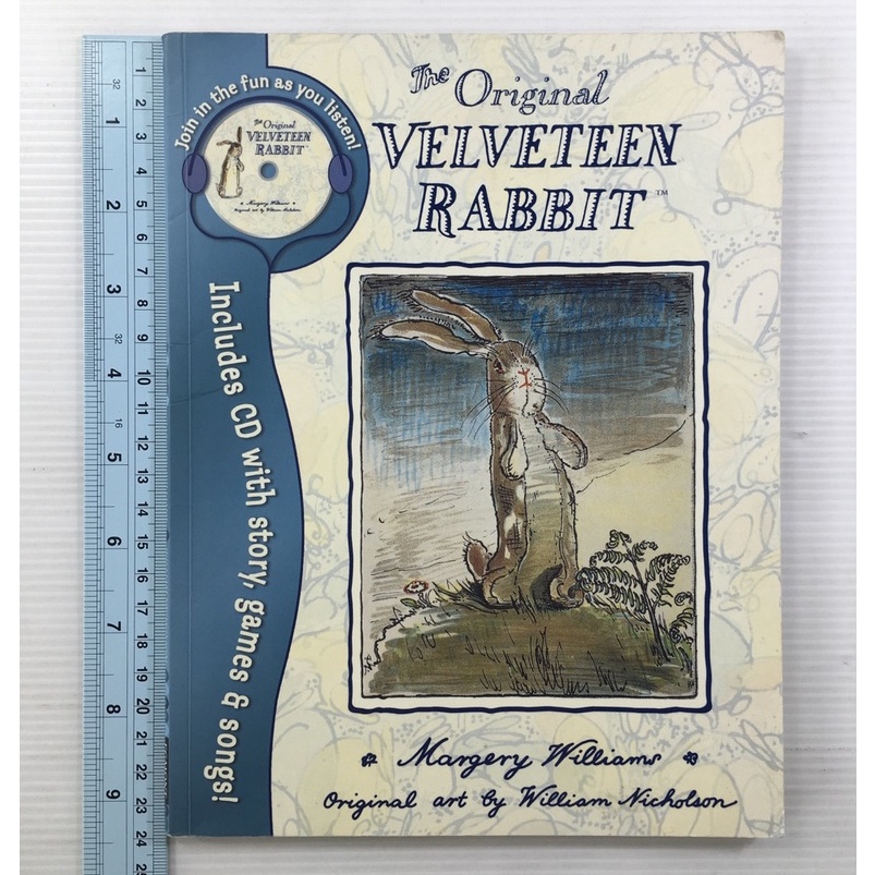 The Original Velveteen Rabbit With A CD หนังสือภาษาอังกฤษปกอ่อนมือสอง ...