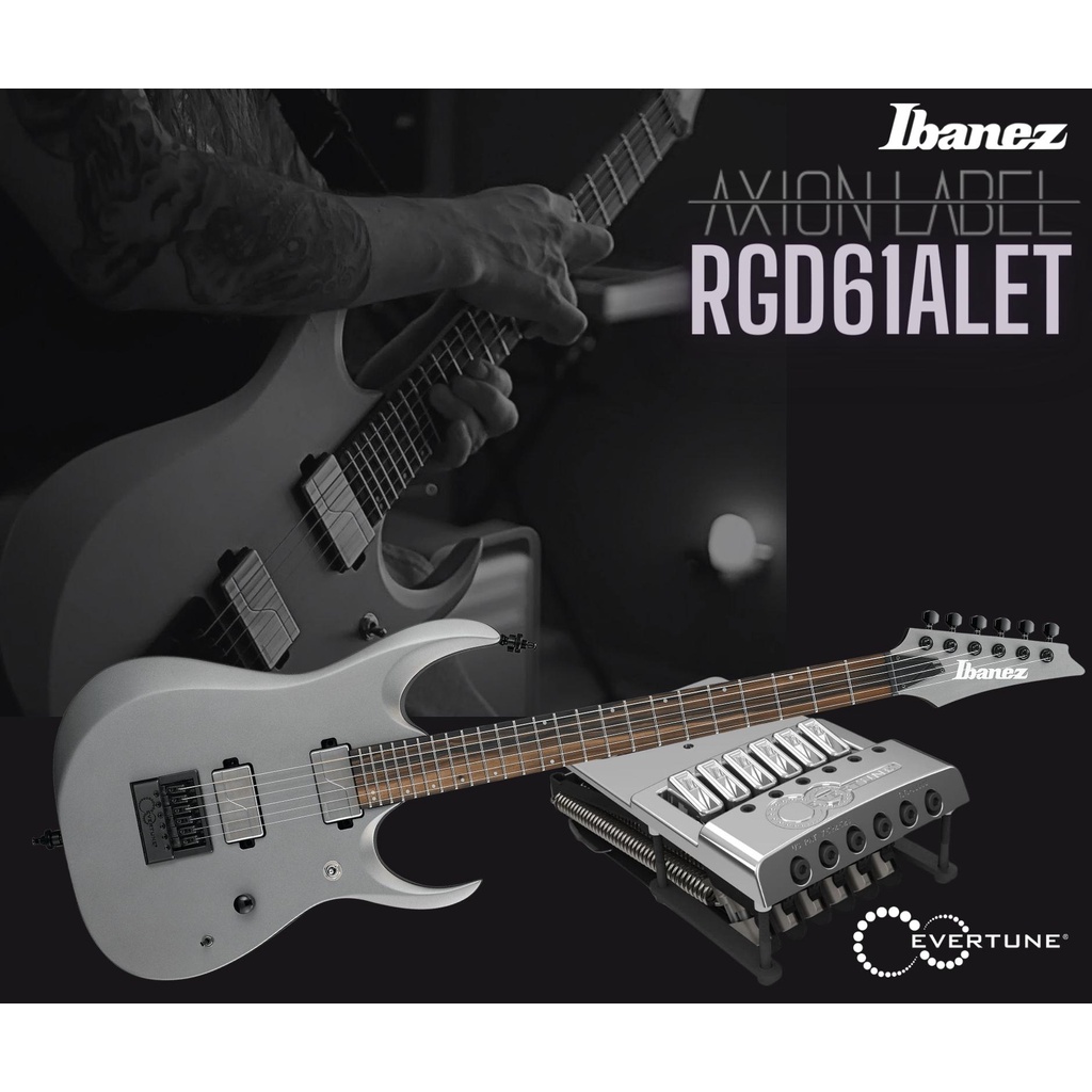 กีตาร์ไฟฟ้า Ibanez RGD-Axion Label รุ่นใหม่ RGD61ALET MGM : Metallic ...