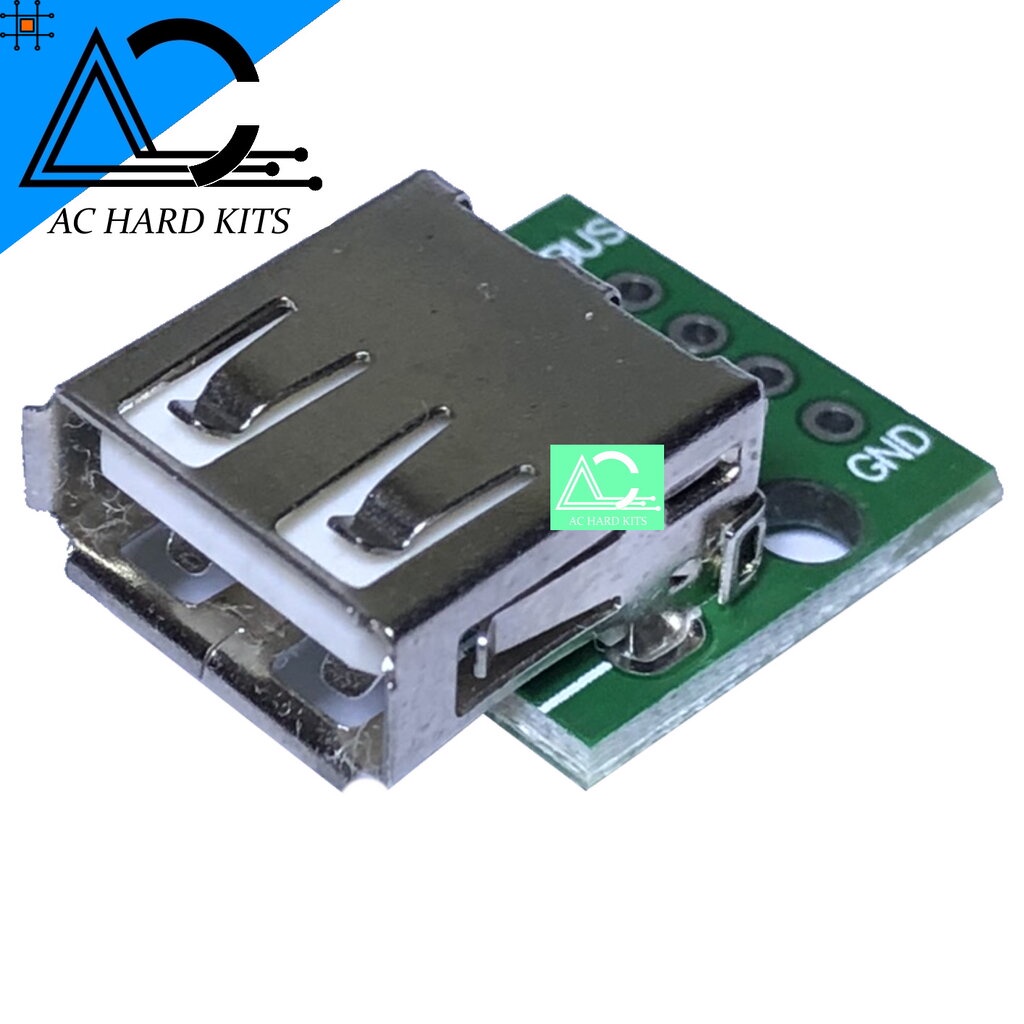 PCB Board USB2.0 Female Module ตัวแปลง USB2.0 type A | Shopee Thailand