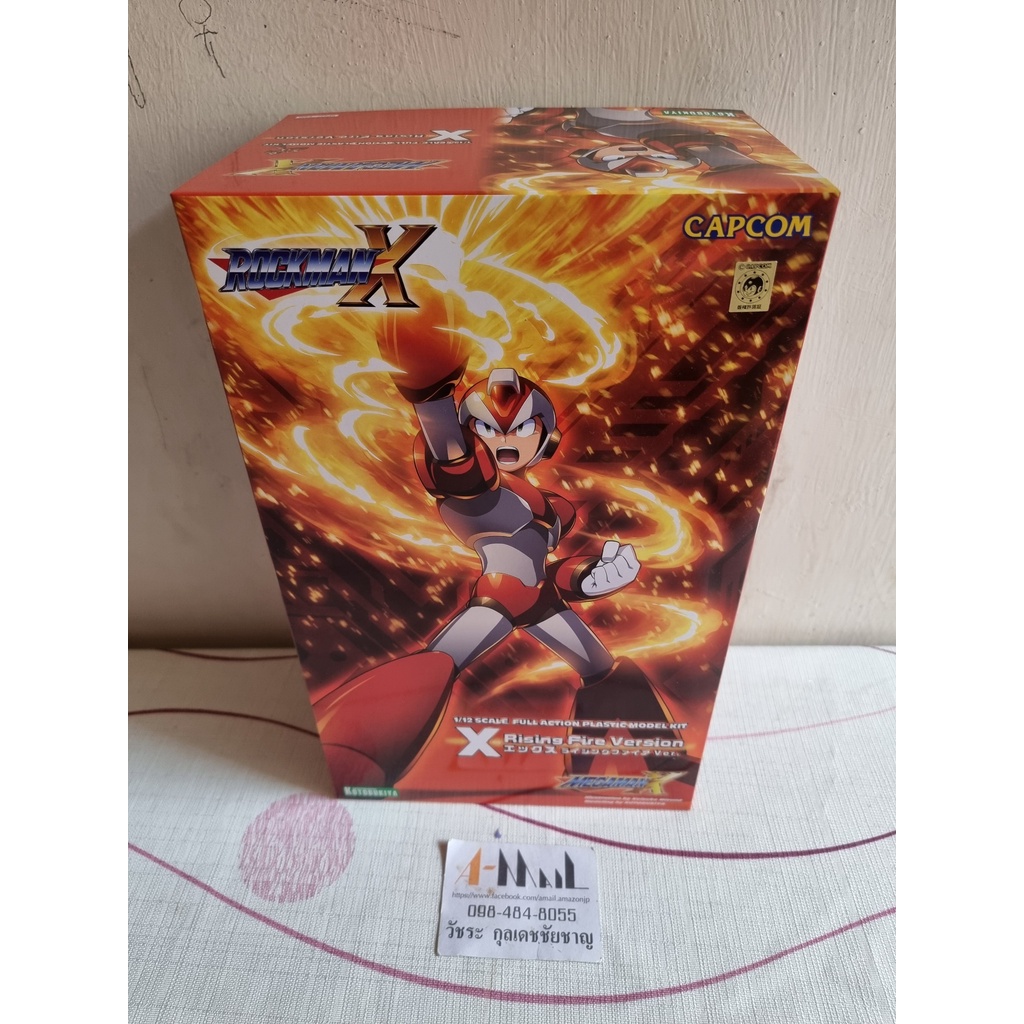 Kotobukiya - Plastic Model 1/12 X Rockman X Megaman X Rising Fire ...